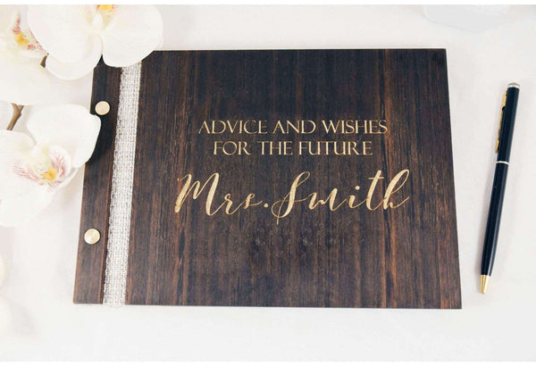 Advice for the bride wedding book – Alwedo